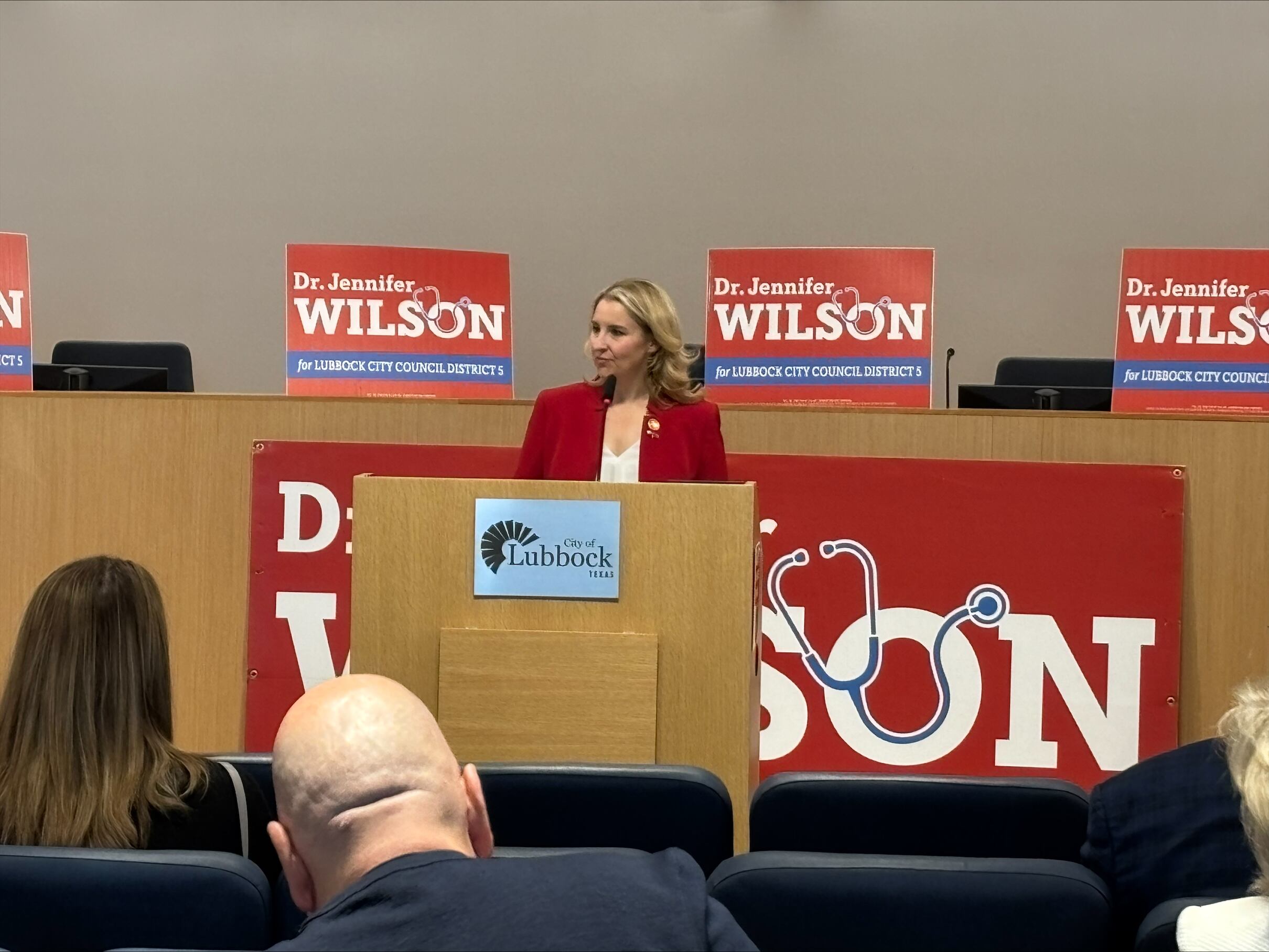 Dr. Jennifer Wilson announces re-election bid for Lubbock City Council