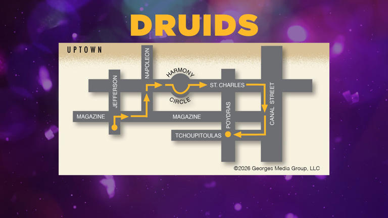 Mardi Gras 2026 parade schedule, routes and times