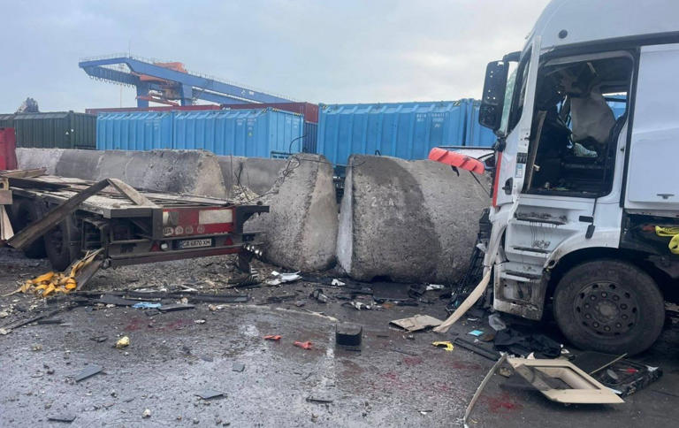 Russia strikes ports in Ukraine's Odesa region, leaving one person dead