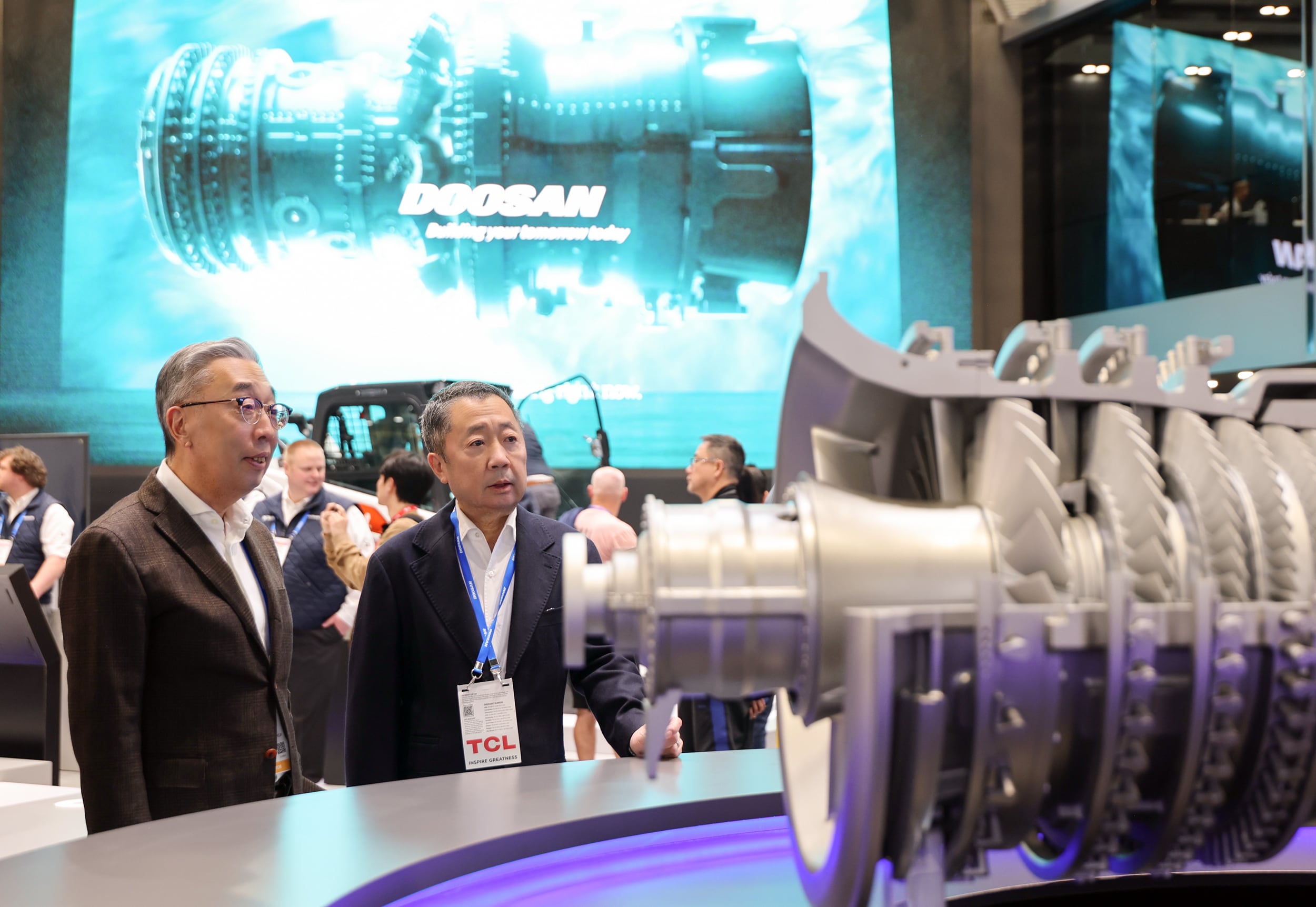 Doosan chairman vows AI energy market leadership