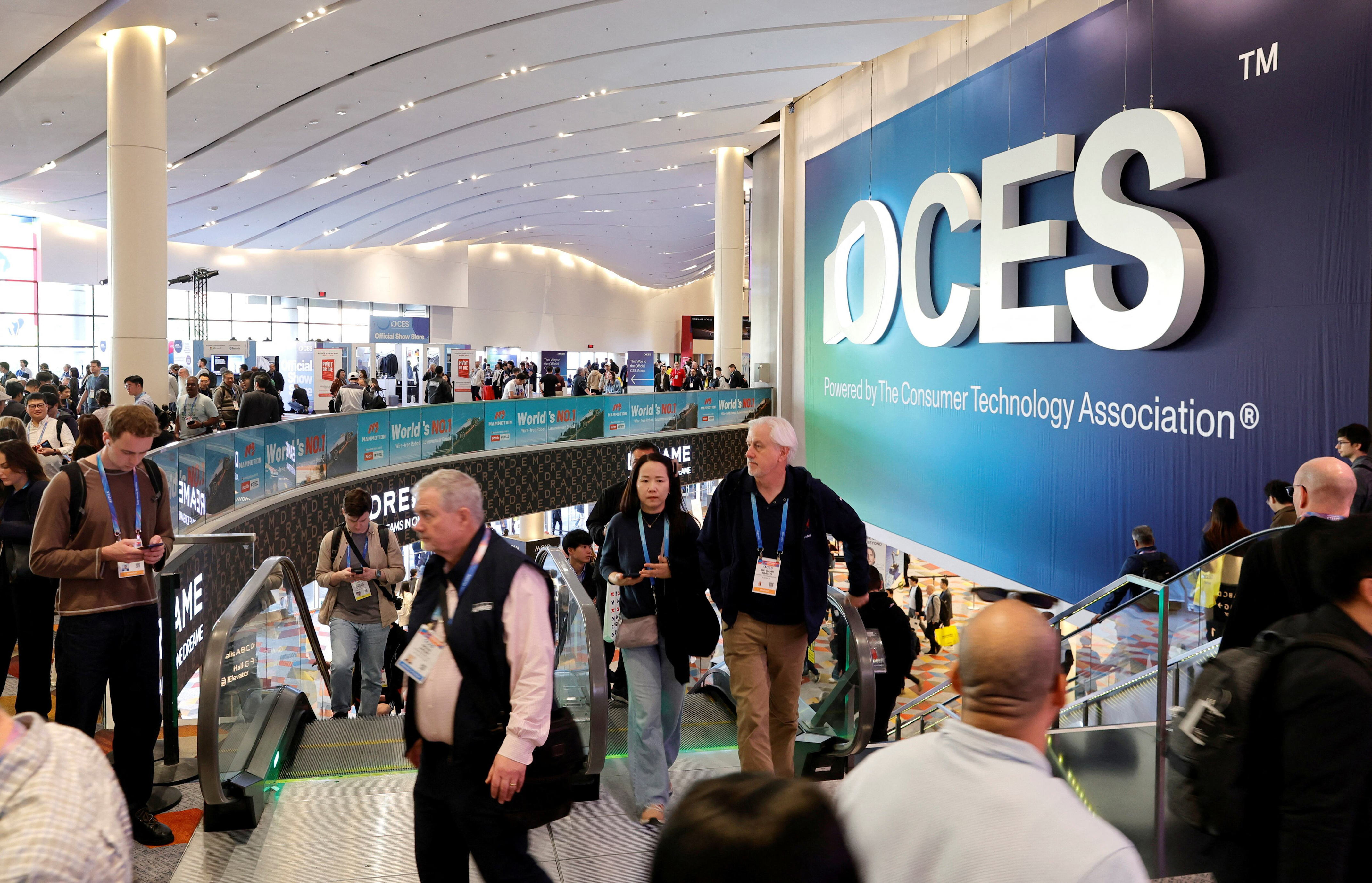 CES national pavilions highlight Korea's IT, Japan's care, Ukraine's drones