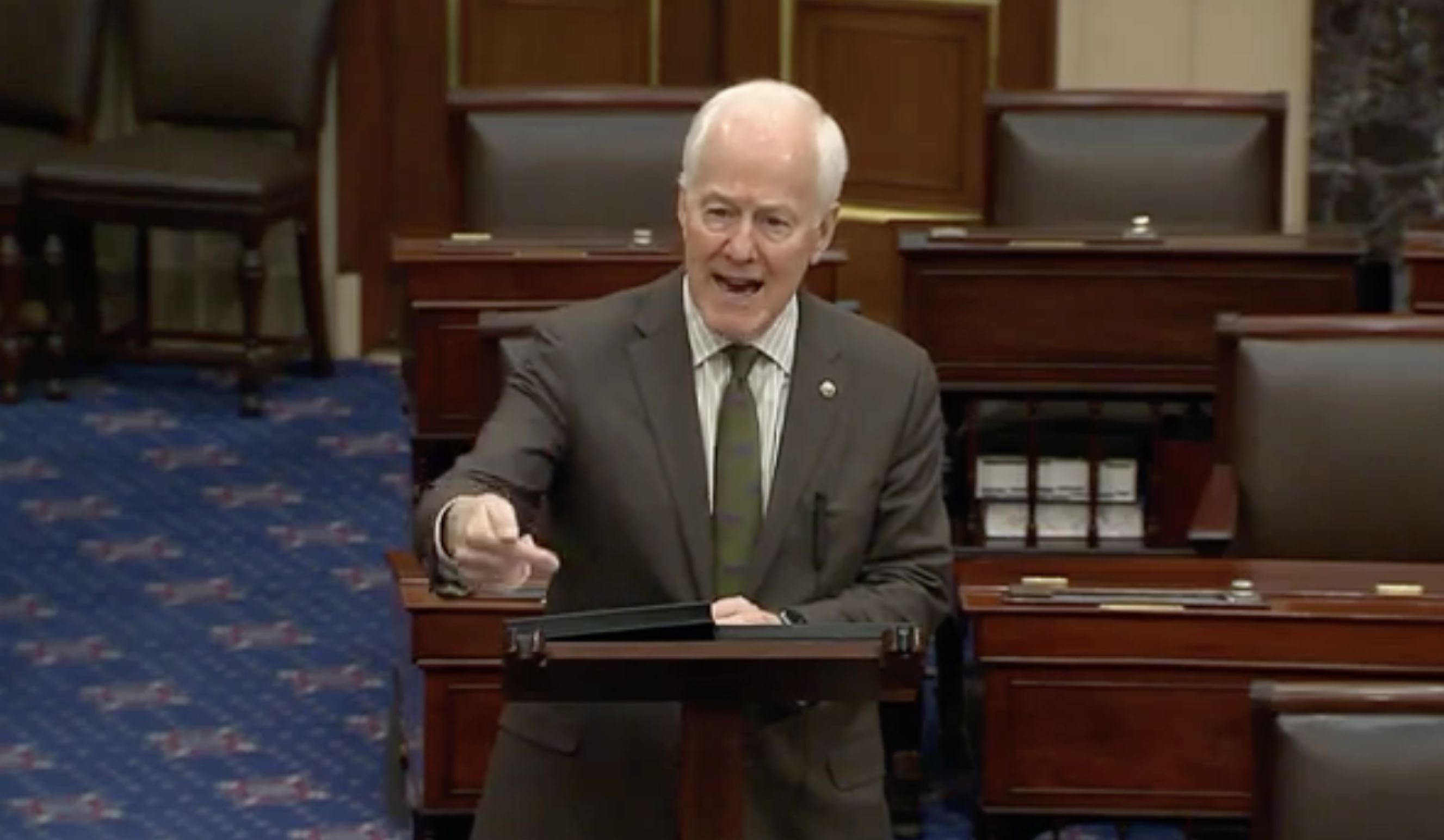 'The radical left is losing their minds': John Cornyn erupts into ...