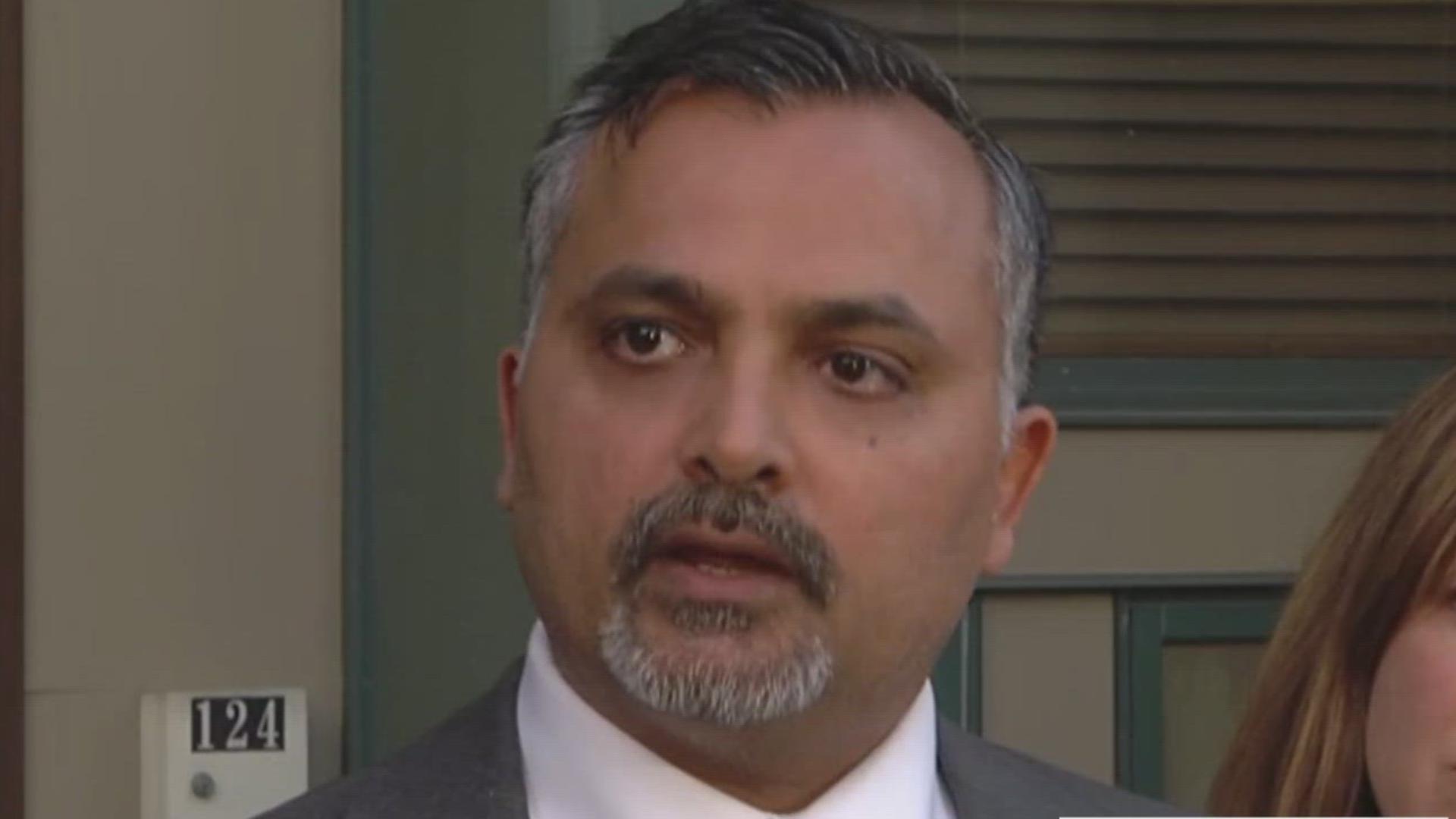 Memphis doctor Dr. Sanjeev Kumar speaks to media after he was found ...