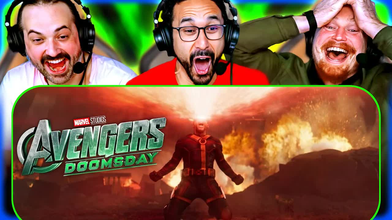 Avengers Doomsday X-Men trailer reaction! Cyclops | Patrick Stewart ...