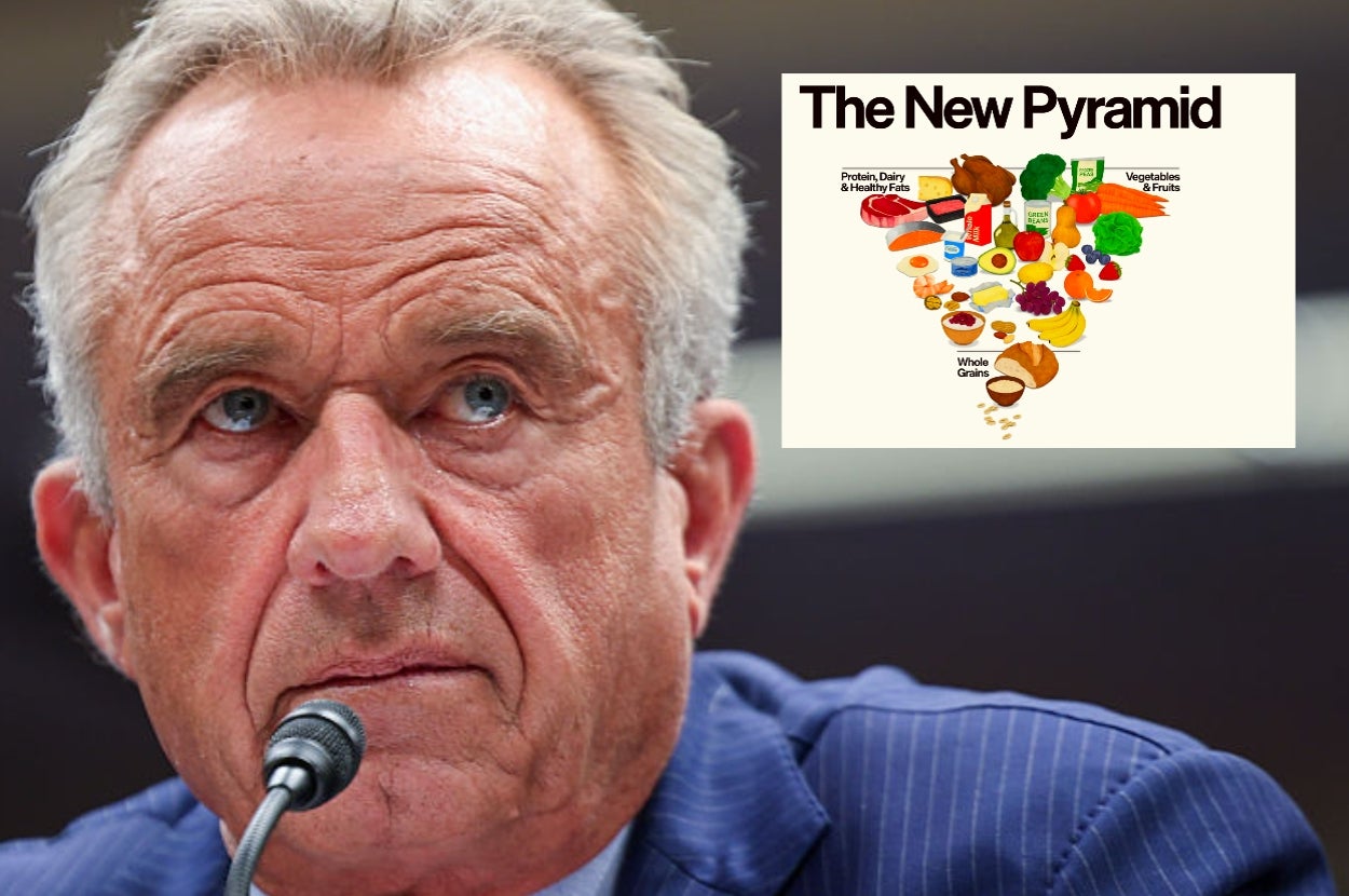 The Trump administration just unveiled a new food pyramid