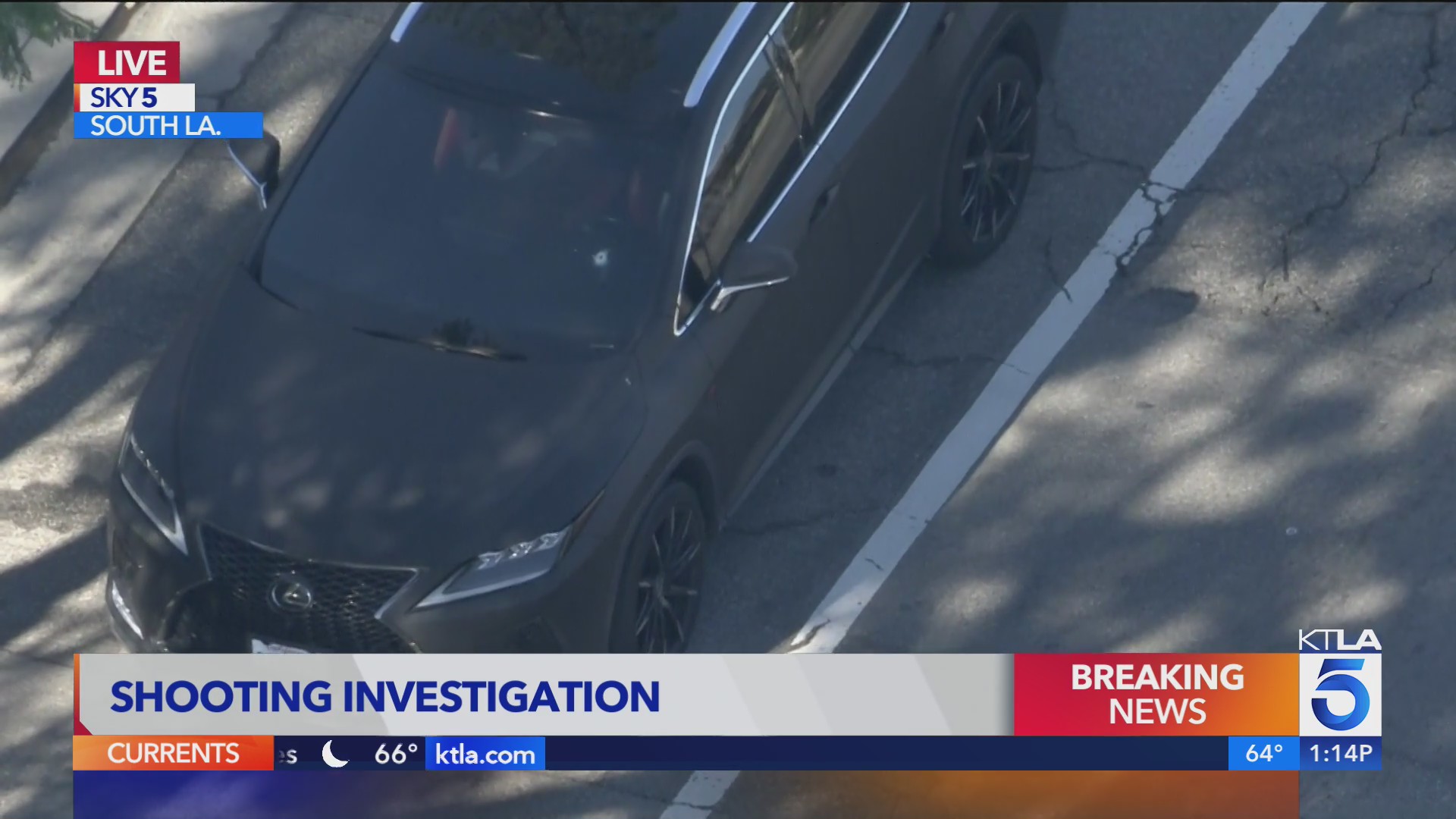 Alleged shooting reported on 10 Freeway in Los Angeles