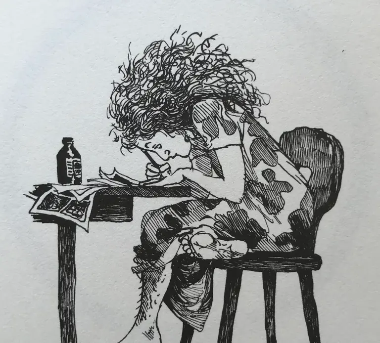 Nele Heaslips „Faust“-Comic: Der Doktor trägt jetzt Davidstern