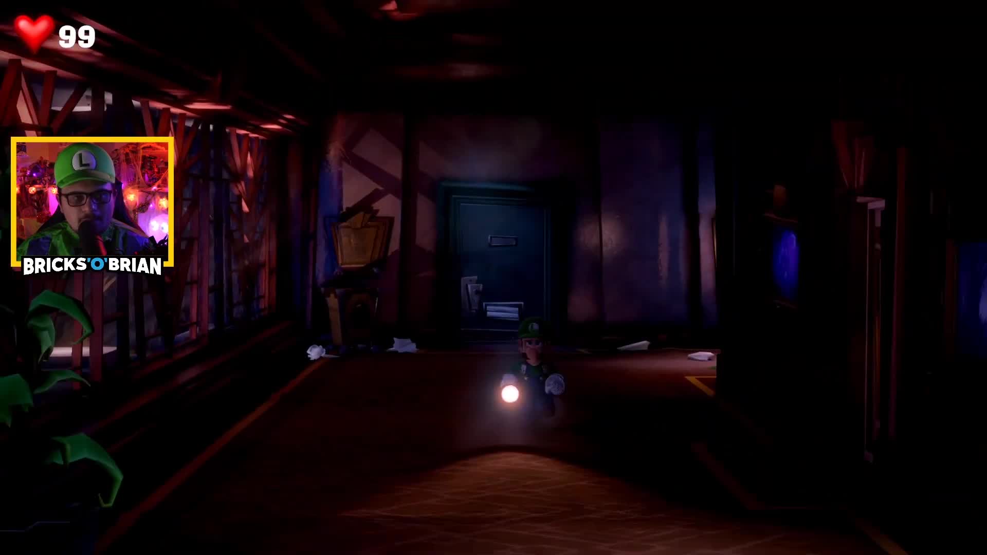 Persuing Professor E Gadd! - Luigi's Mansion 3 with Bricks 'O' Brian!