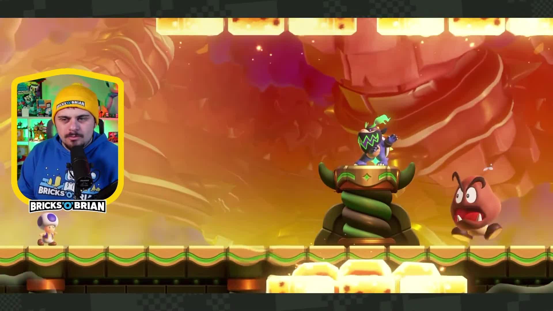 Bowser face off! | Super Mario Bros. Wonder playthrough