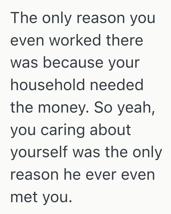 Manager tried to shame an employee when she quit during busy season ...