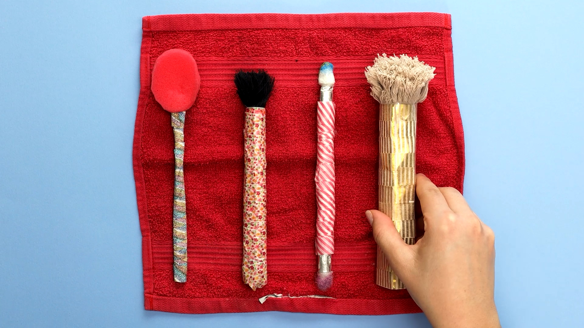 Crea tus propias brochas de maquillaje