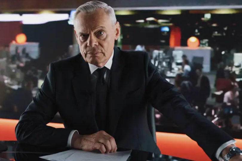 Martin Clunes pictured as Huw Edwards in new drama about disgraced BBC ...