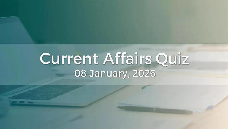GK quiz today, 8 January, 2026; latest current affairs questions & answers