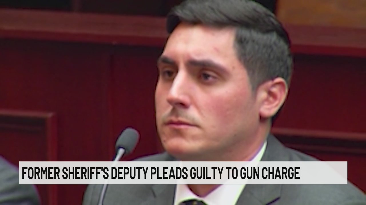 Former Rutland Co. sheriff's deputy pleads guilty to gun charge