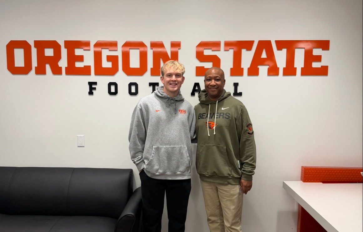 Oregon State lands SF Austin long snapper Tug Sanford