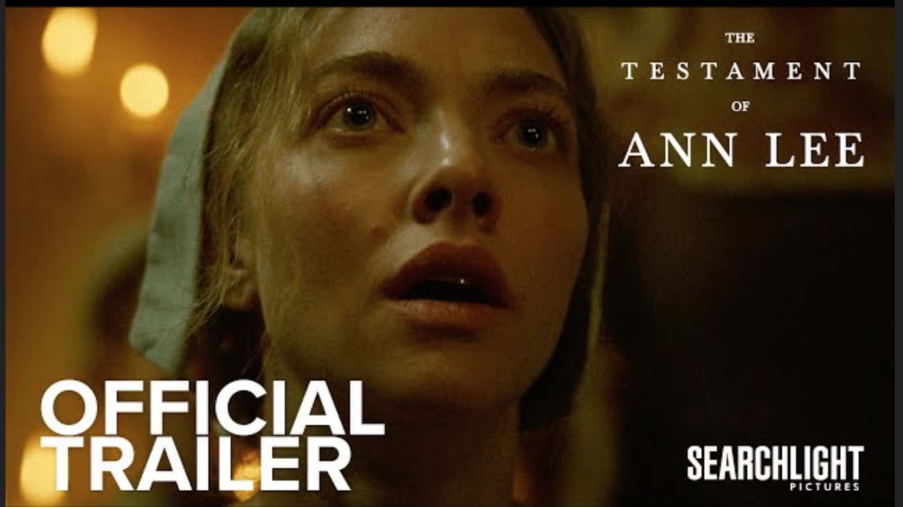 The Testament of Ann Lee | Official trailer - Amanda Seyfried, Thomasin ...
