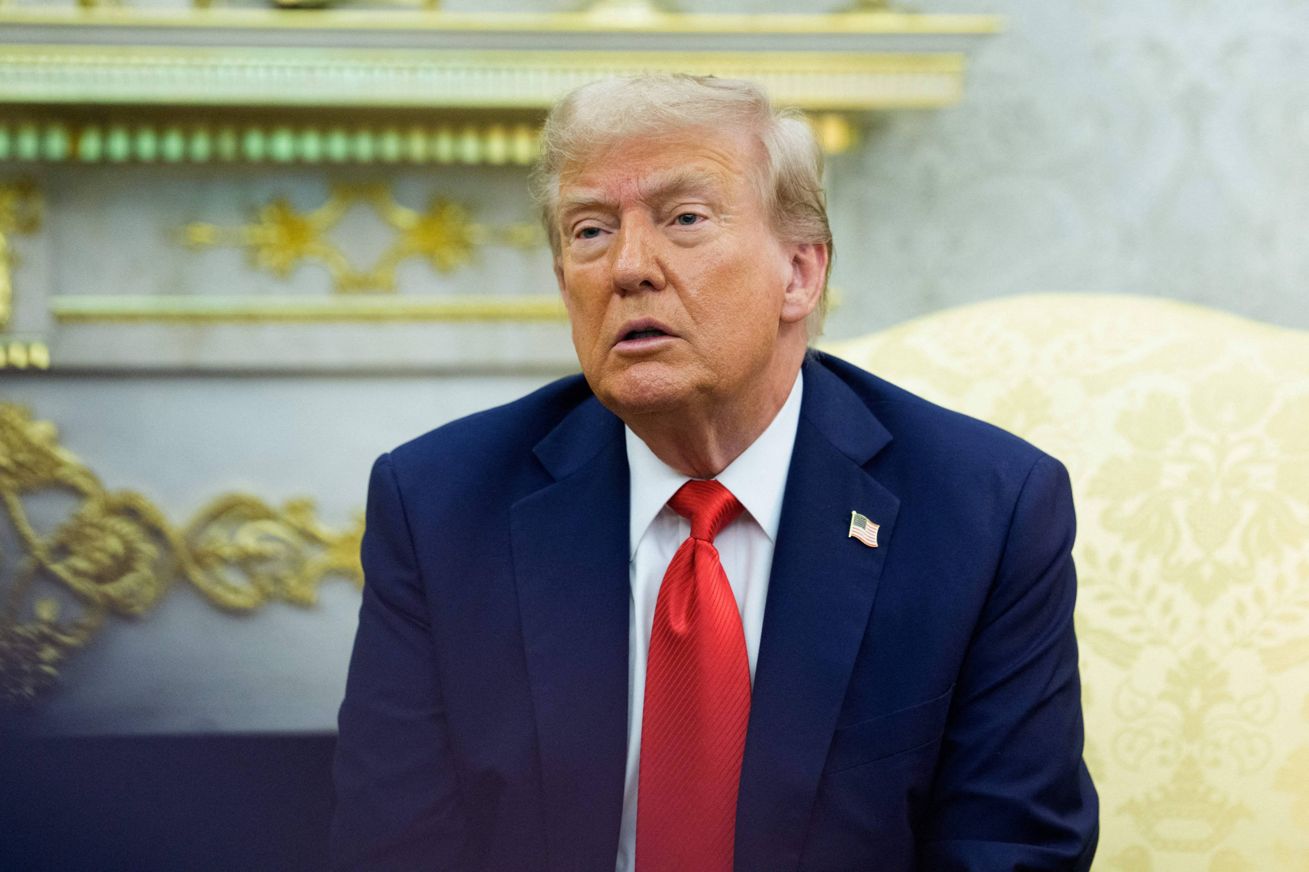 Trump lies about tariff funds