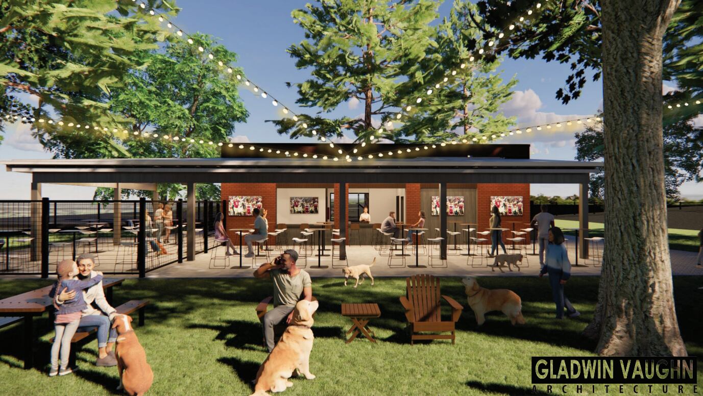 Land cleared for new dog park and brewery slated to open this fall in ...