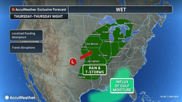 Storms bringing snow, flooding rain and severe weather to unfold across ...