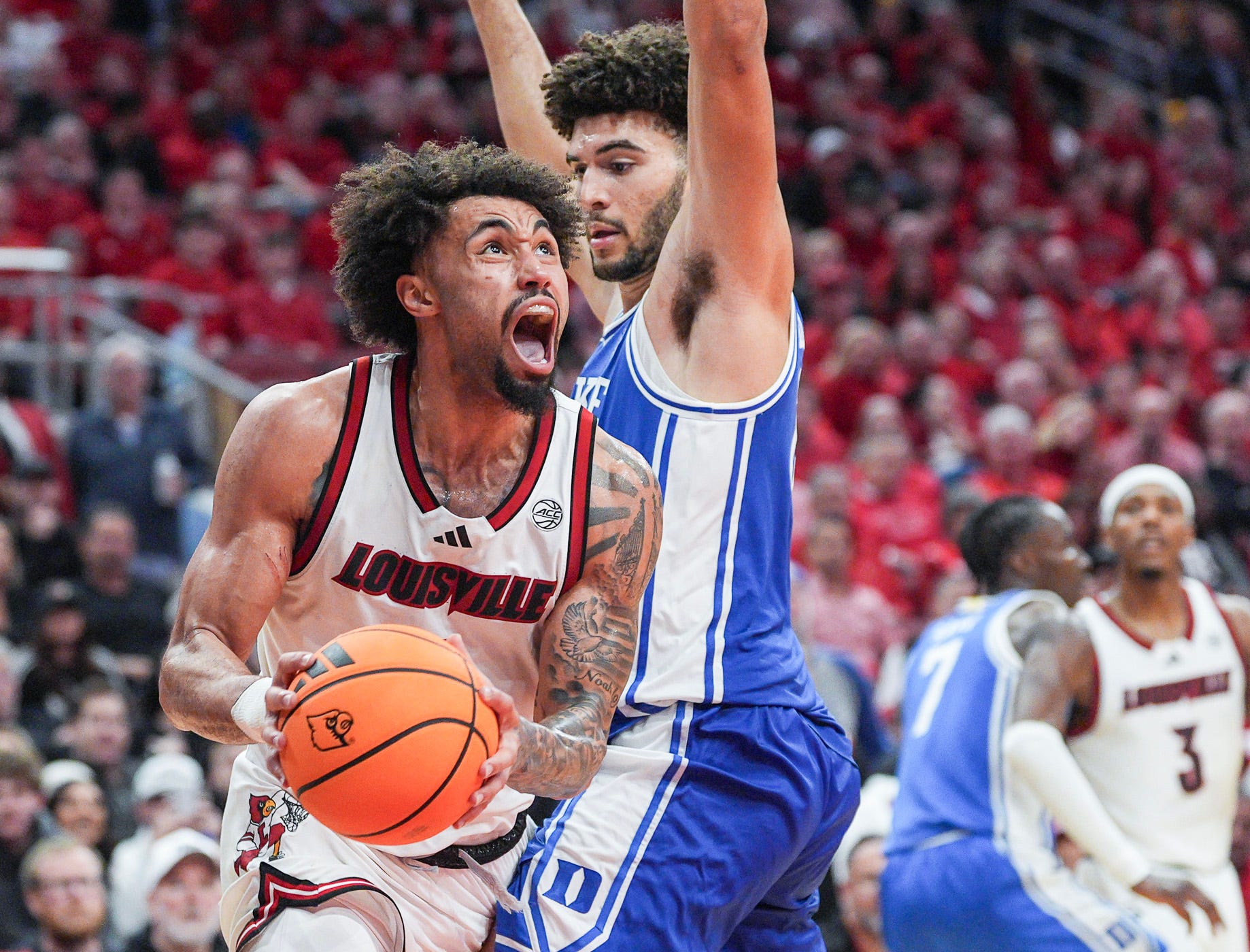 What channel is Louisville basketball game vs Boston College on today?