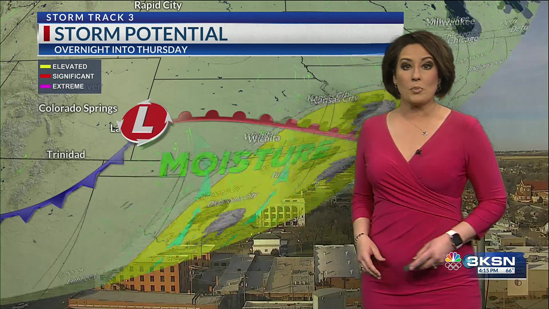 Wednesday evening weather update