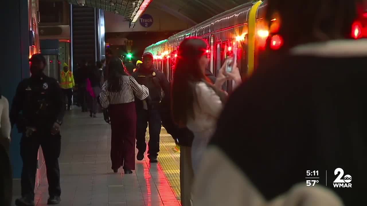 Baltimore metro gets new rail cars