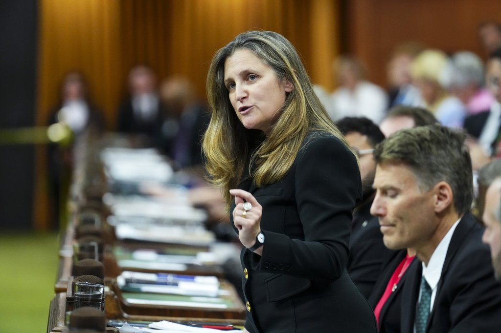 Chrystia Freeland to resign as MP Friday to take Ukraine role