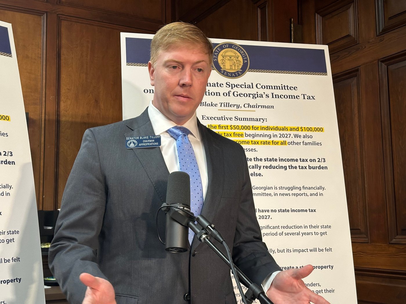 Georgia Republicans move to scrap state income tax by 2032 despite concerns