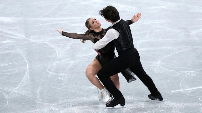 Olympic ice dance duo Zingas and Kolesnik find strength in partnership