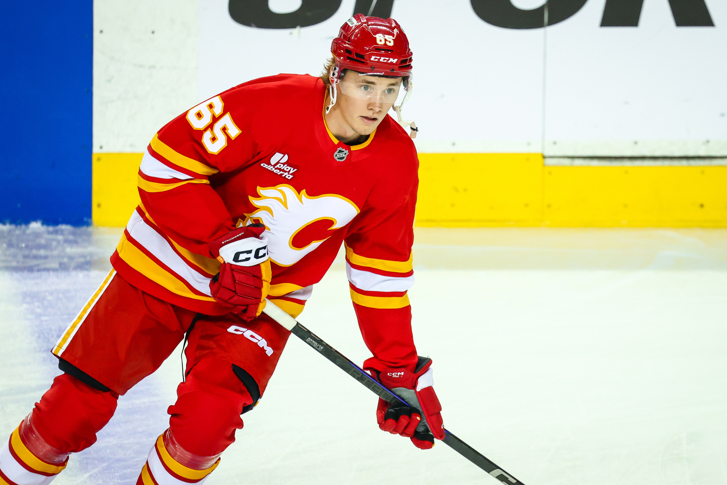 Flames prospect William Stromgren to make NHL debut against Montreal