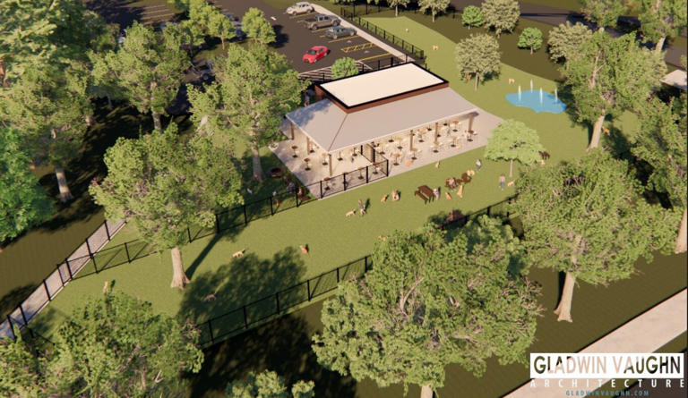 Land cleared for new dog park and brewery slated to open this fall in ...
