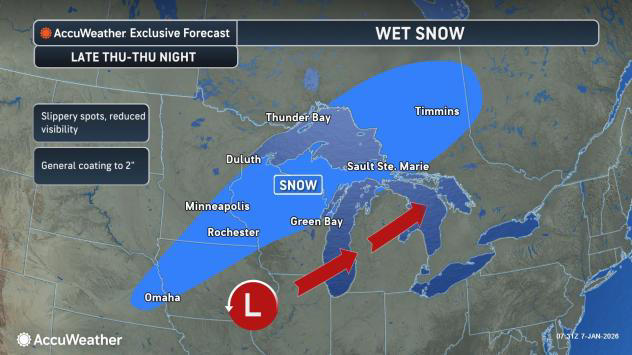 Storms bringing snow, flooding rain and severe weather to unfold across ...