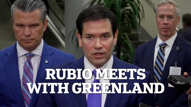 Marco Rubio says he'll meet with Greenland next week