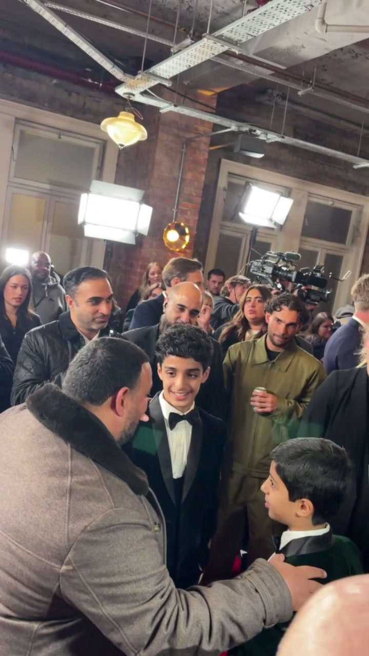 Watch: Prince Naseem Hamed meets child stars who portray him in Giant
