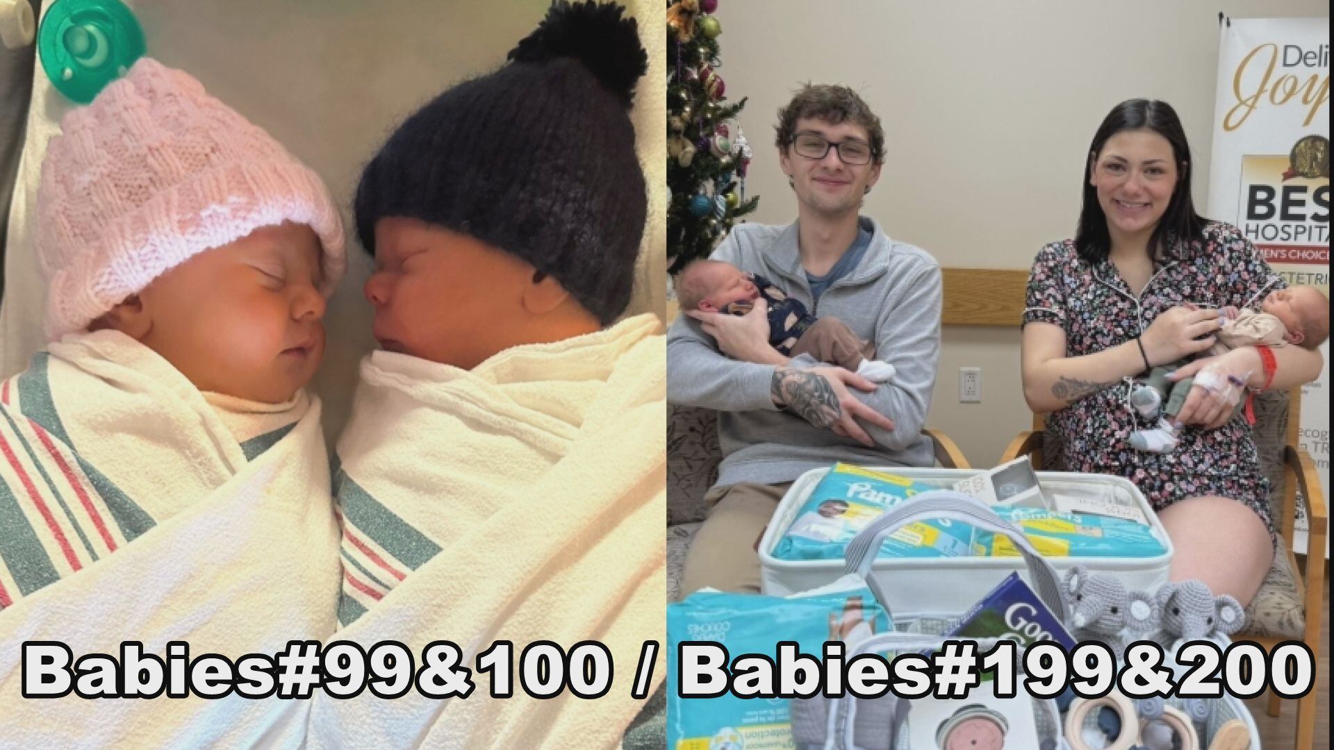 Curious baby coincidence at Cary Medical Center