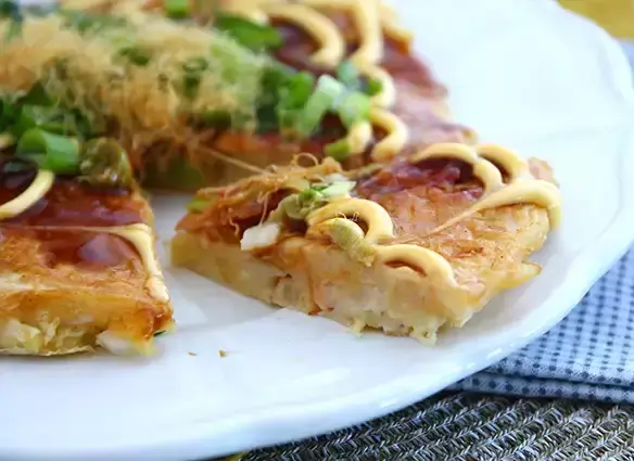 Okonomiyaki - Japanese savory pancake