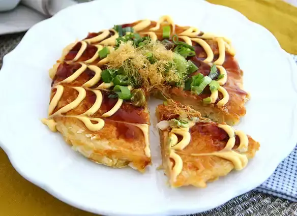 Okonomiyaki - Japanese savory pancake