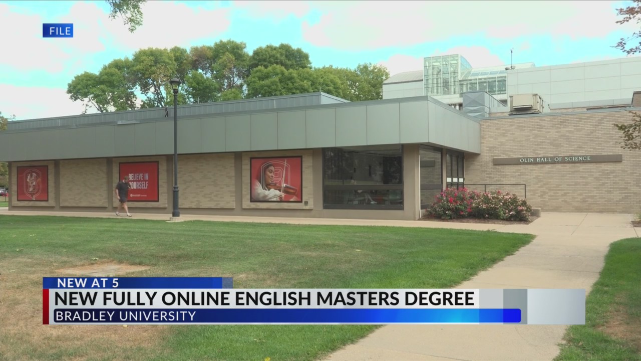 Bradley University unveils flexible online master's in English