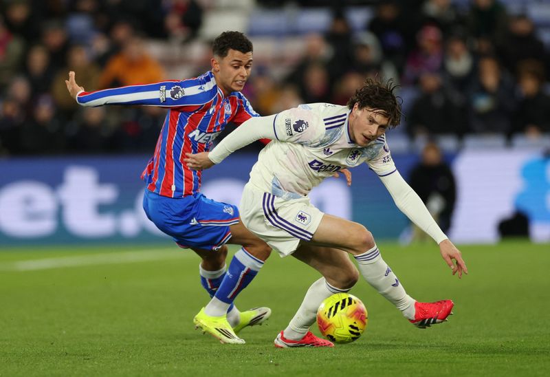 Soccer-Villa held to scoreless draw at Crystal Palace