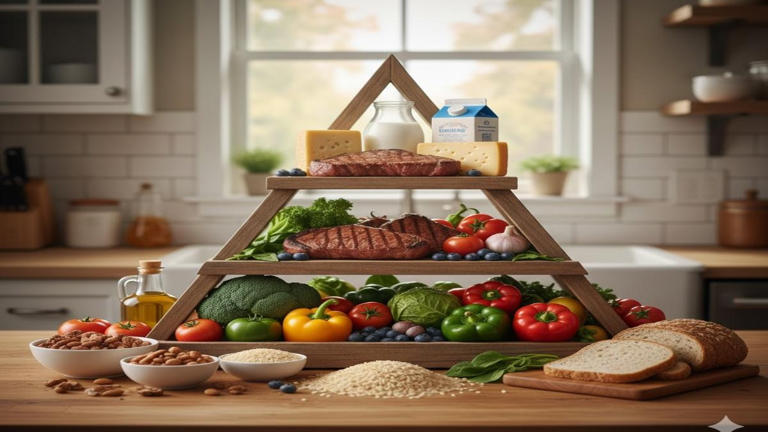 The new food revolution: Why the US just inverted the food pyramid to ...