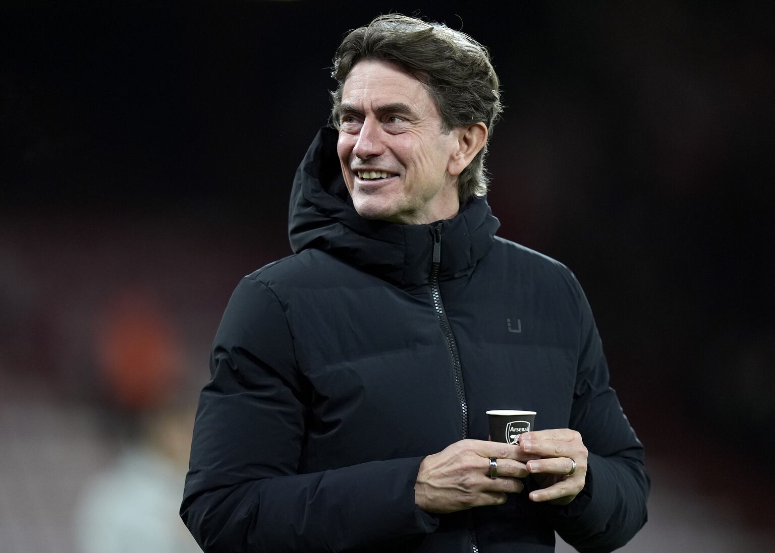 Spurs boss Thomas Frank 'didn't notice' he was drinking from Arsenal ...