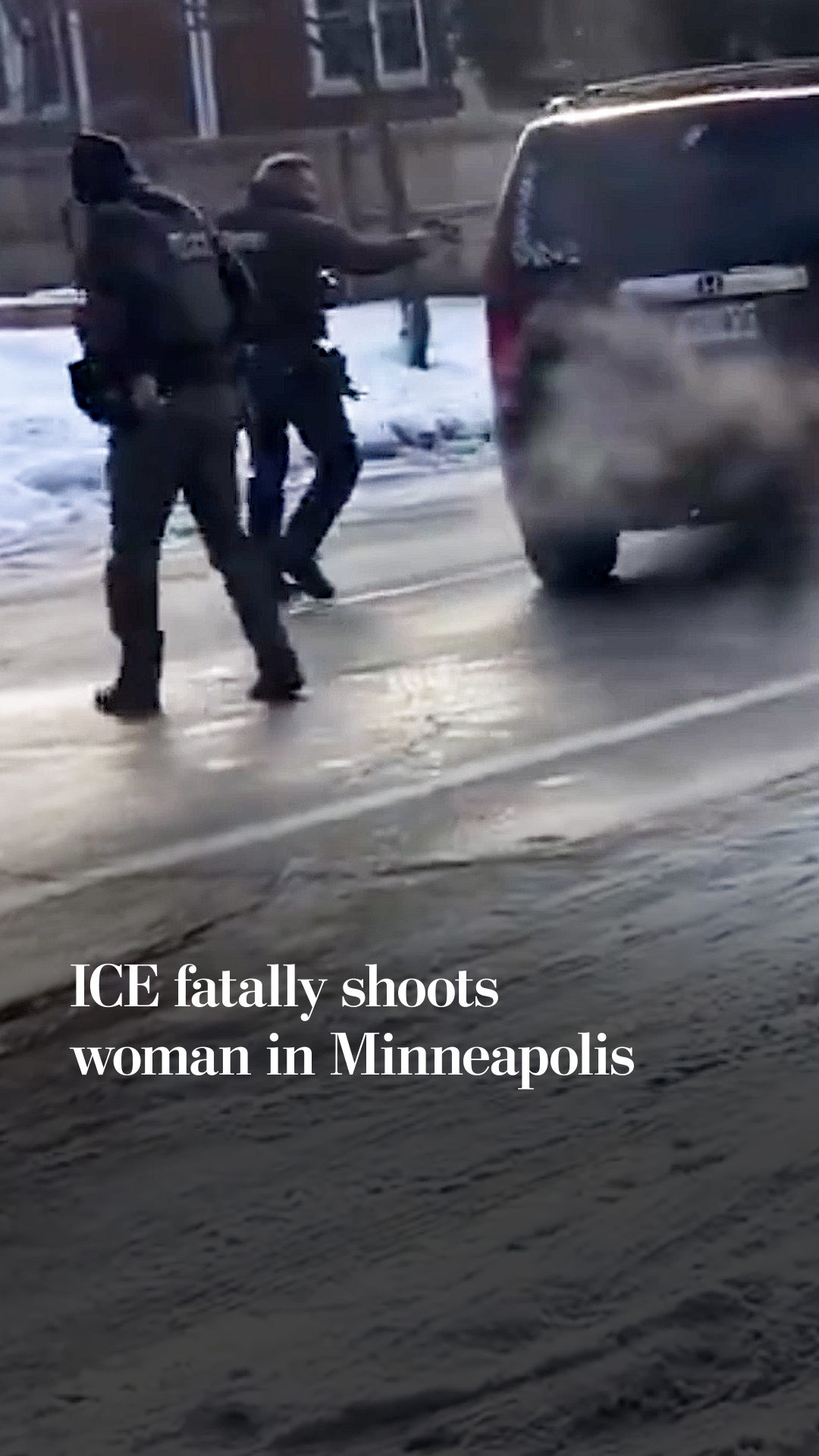 ICE fatally shoots woman in Minneapolis