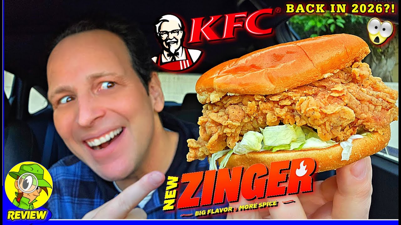 KFC Zinger chicken sandwich review in 2026 – is it still worth the hype?