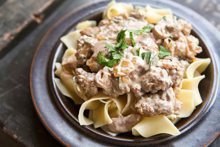 The ground beef dinner I make when I'm too tired to cook