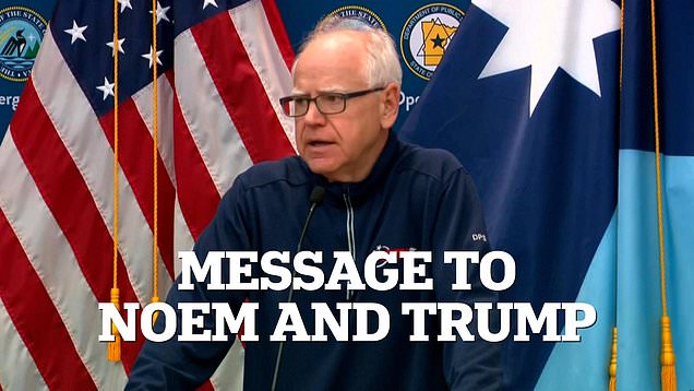 Walz to deploy Minnesota National Guard in message to Trump
