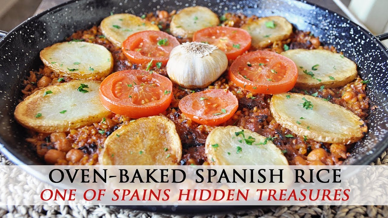 Oven-baked Spanish rice | Vegan arroz al horno recipe