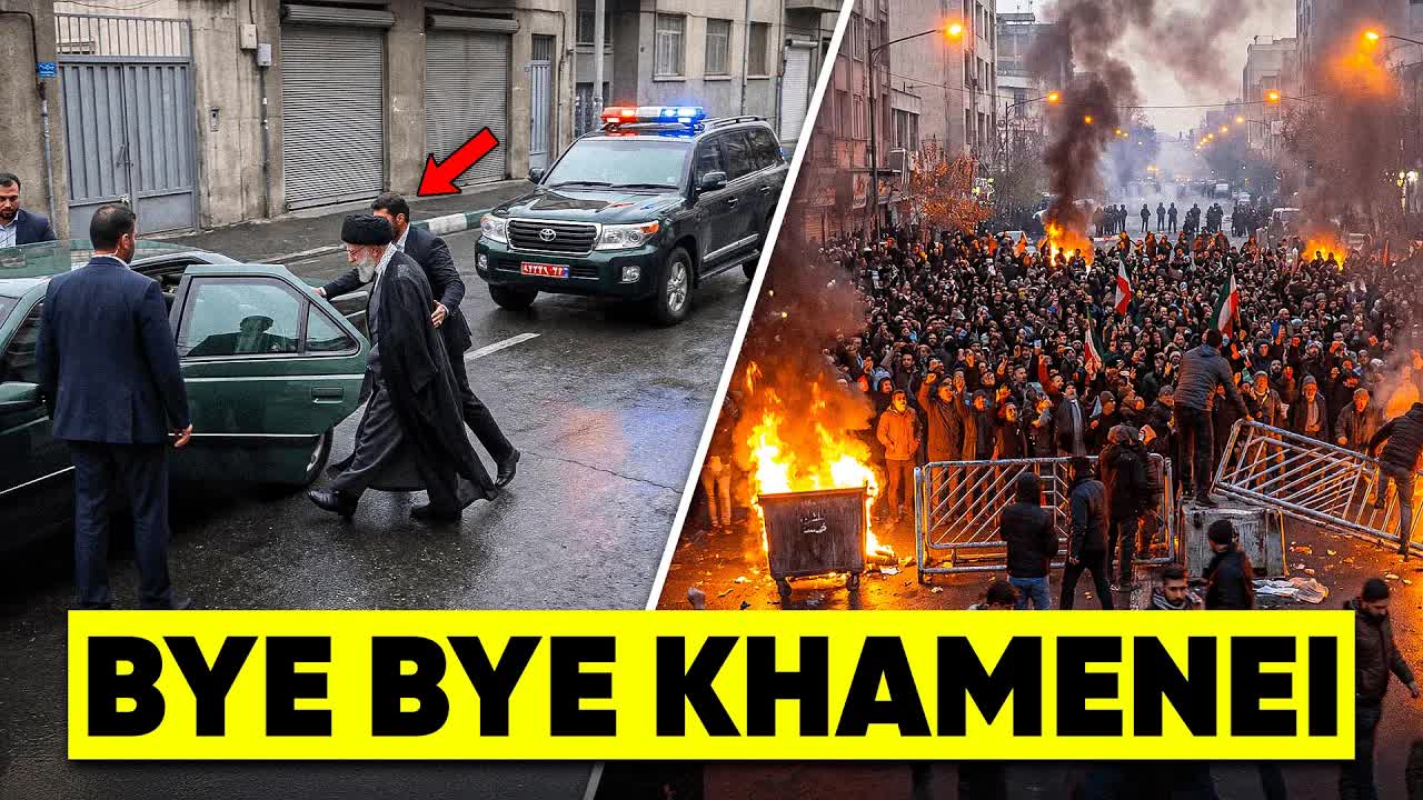 Iran's Supreme Leader to flee to Russia as Iranian protesters take revenge