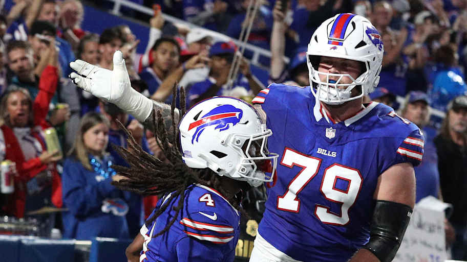 Spencer Brown hilariously credits Steelers for James Cook’s latest ...