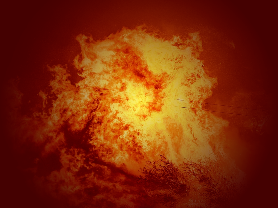 Evacuation order lifted from fire near Yoder