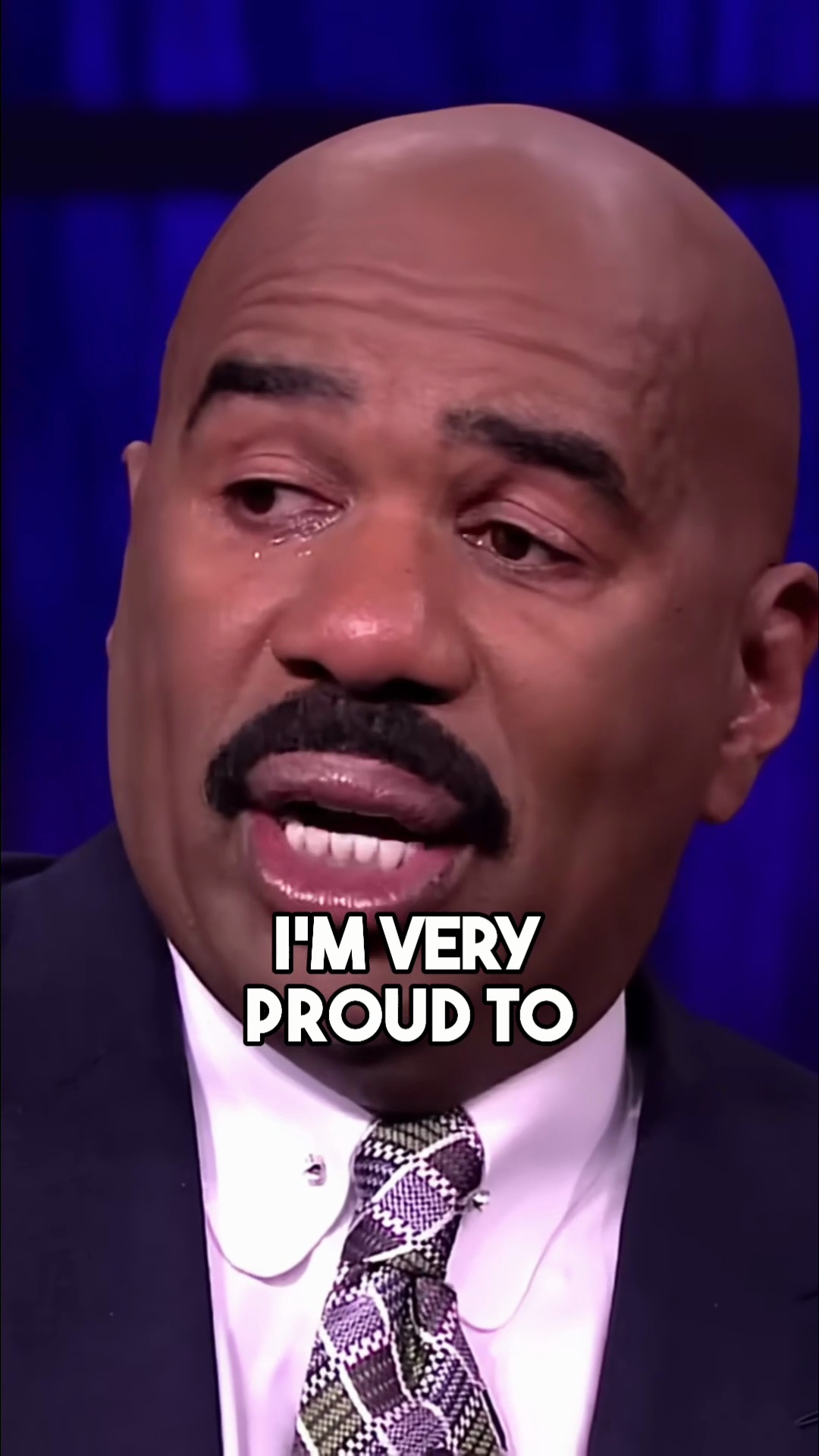 Steve Harvey breaks down in a heartfelt moment with his kids